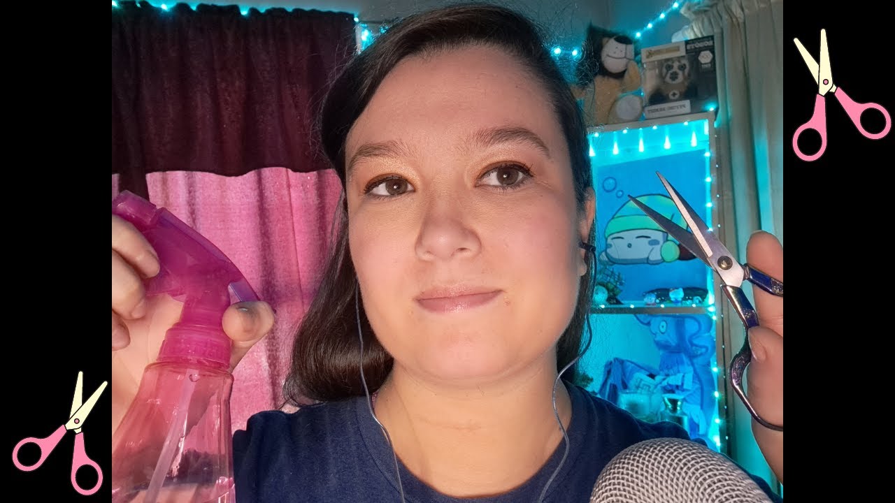 ASMR/ 5 minute hair cut. Fast paced. - YouTube
