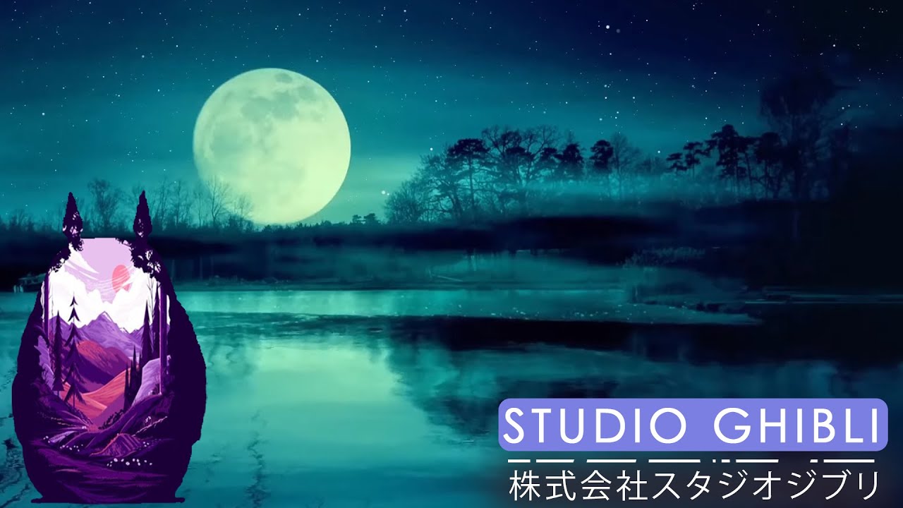 Studio Ghibli Chill Collection | Sleep Piano Music | Deep Sleep Music ...