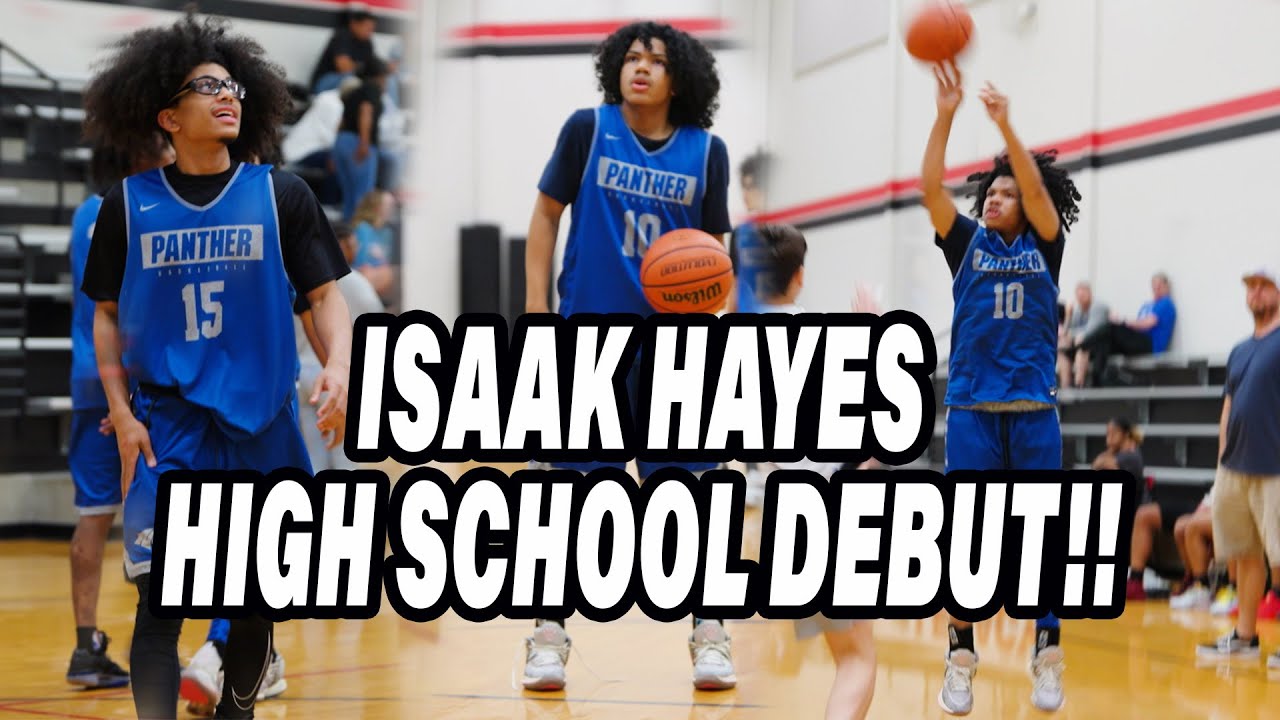 Isaak Hayes Makes High School Debut with North Crowley and his Brother ...