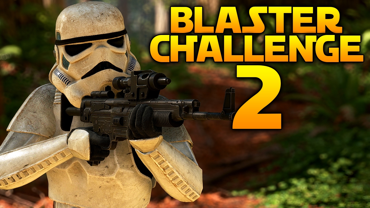 THE ALL BLASTERS CHALLENGE #2 - Star Wars Battlefront - YouTube