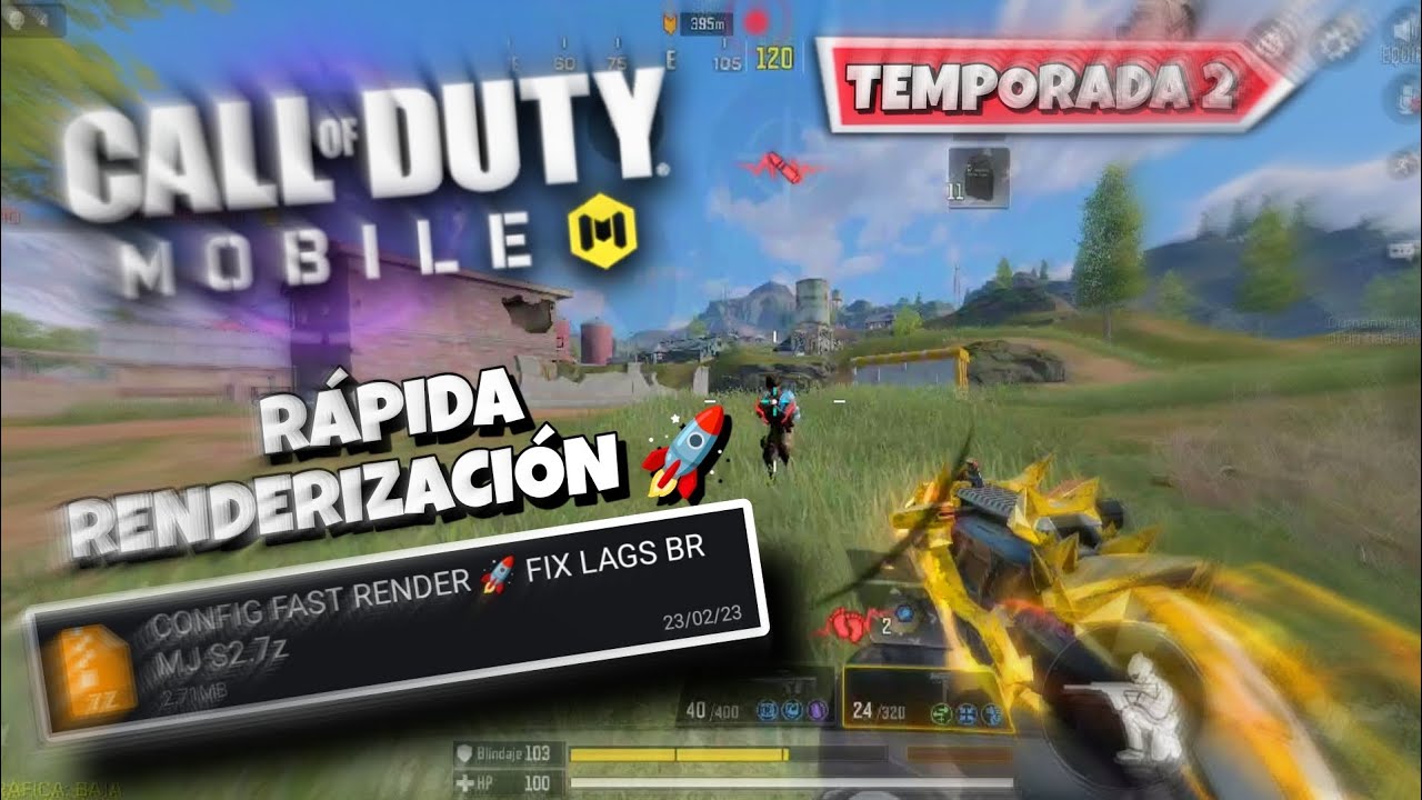 🉐CONFIG FAST RENDER 🚀 FIX LAGS BR MJ S2| CALL OF DUTY MOBILE|COD MOBILE ...