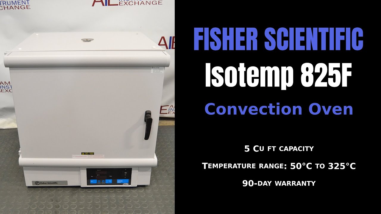 Fisher Isotemp 825F Mechanical Convection Oven (Item - 3710 OVEN) - YouTube