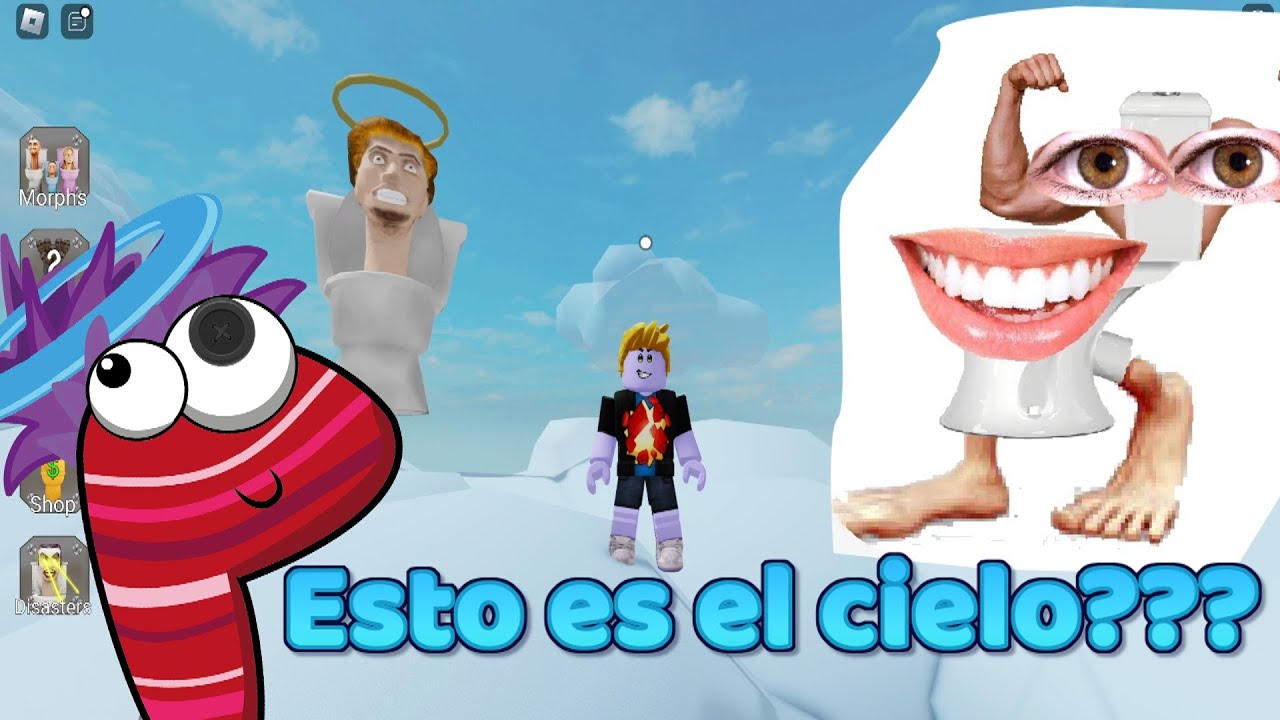 Estoy en el Cielo de los ESCUSADOS en Skibidi Toilet - YouTube