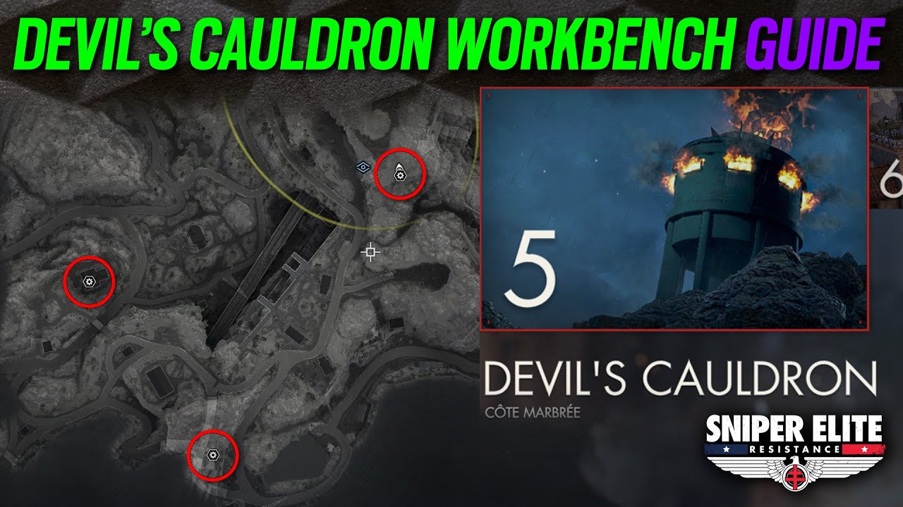 Devil's Cauldron Workbench Locations - Sniper Elite Resistance ...