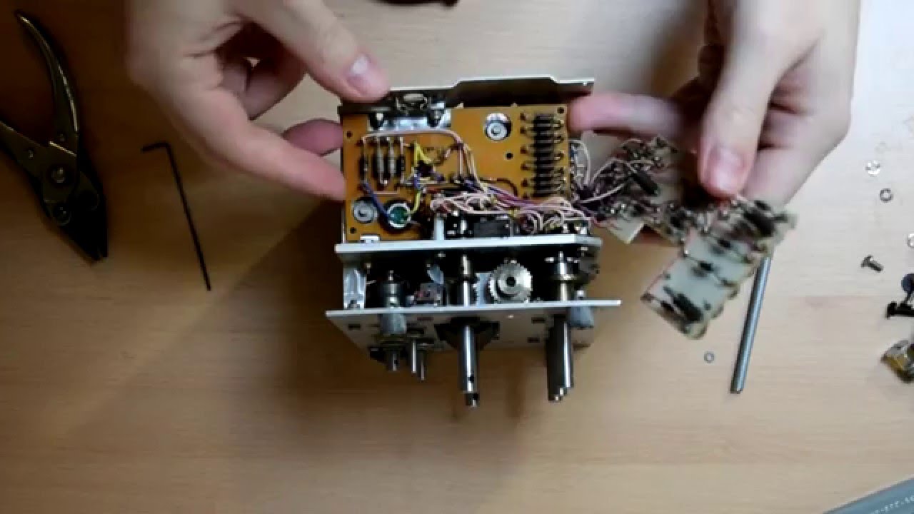 Aircraft radio control box teardown - YouTube