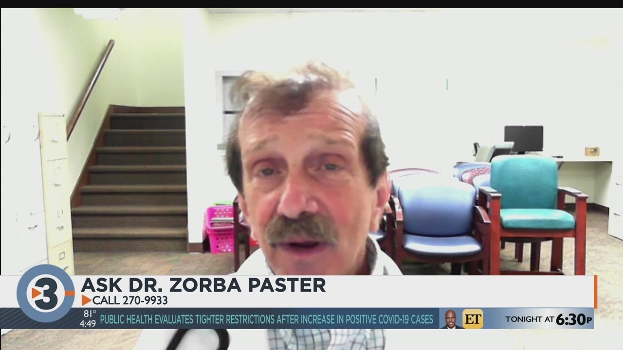 Dr. Zorba answers your health questions, discusses huge spike in COVID ...