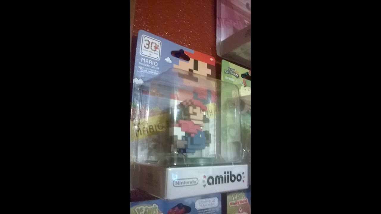 8 Bit Modern Color Amiibo Unboxing and Rant!!!! - YouTube