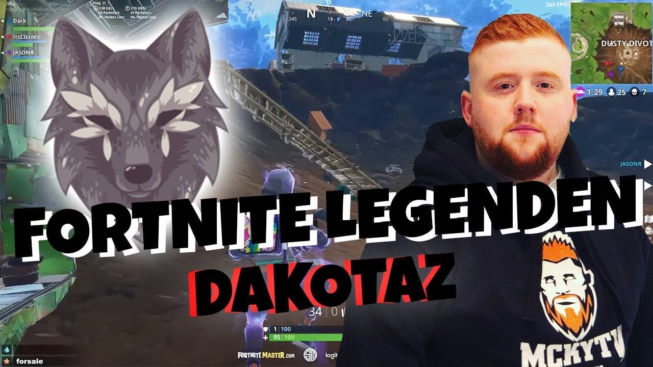 REAGIEREN auf FORTNITE LEGENDEN: #004 DAKOTAZ | Fortnite Battle Royale ...