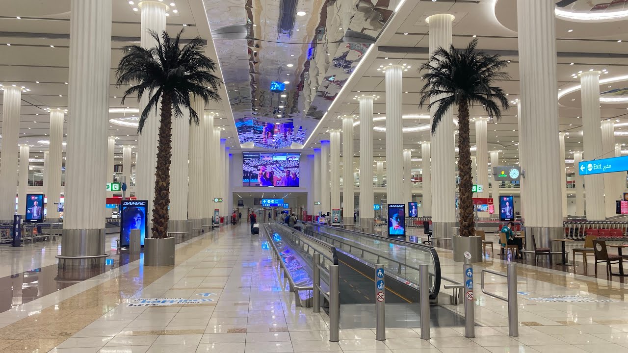 Dubai Airport Terminal 1 Arrival | Immigration | Over Croweded | ISB ...