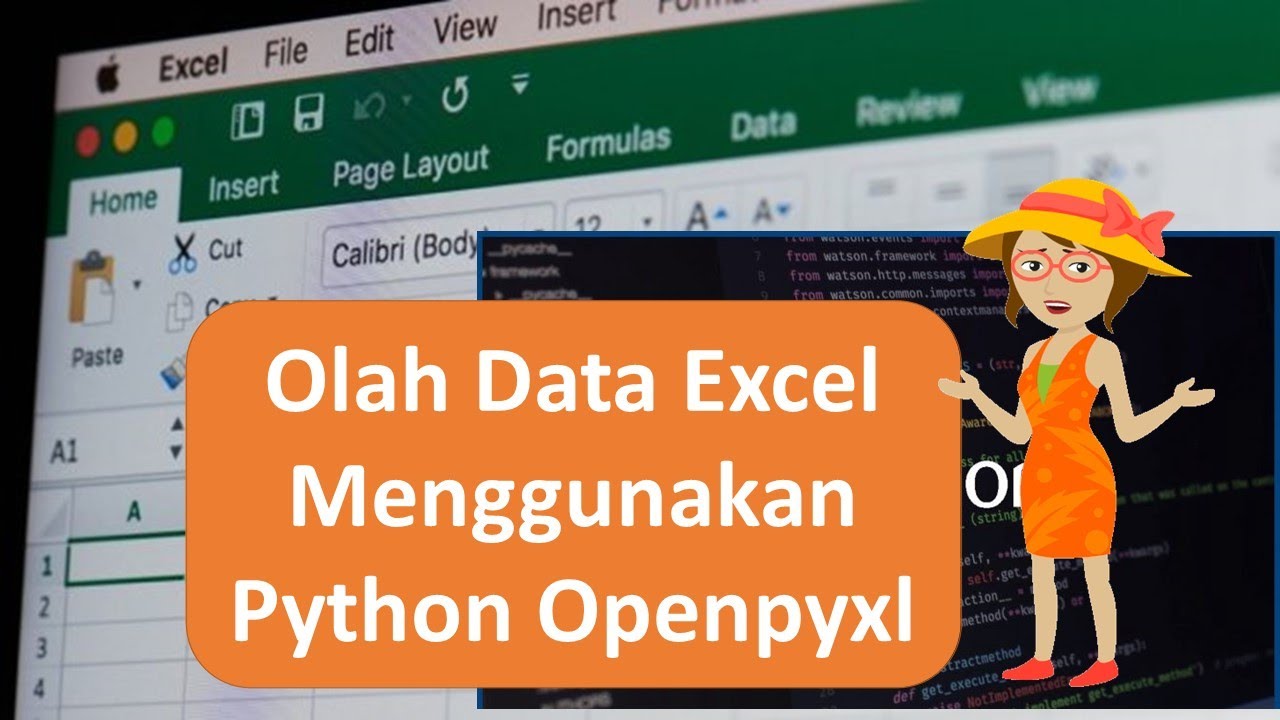 Olah Data Excel Menggunakan Python Openpyxl Youtube