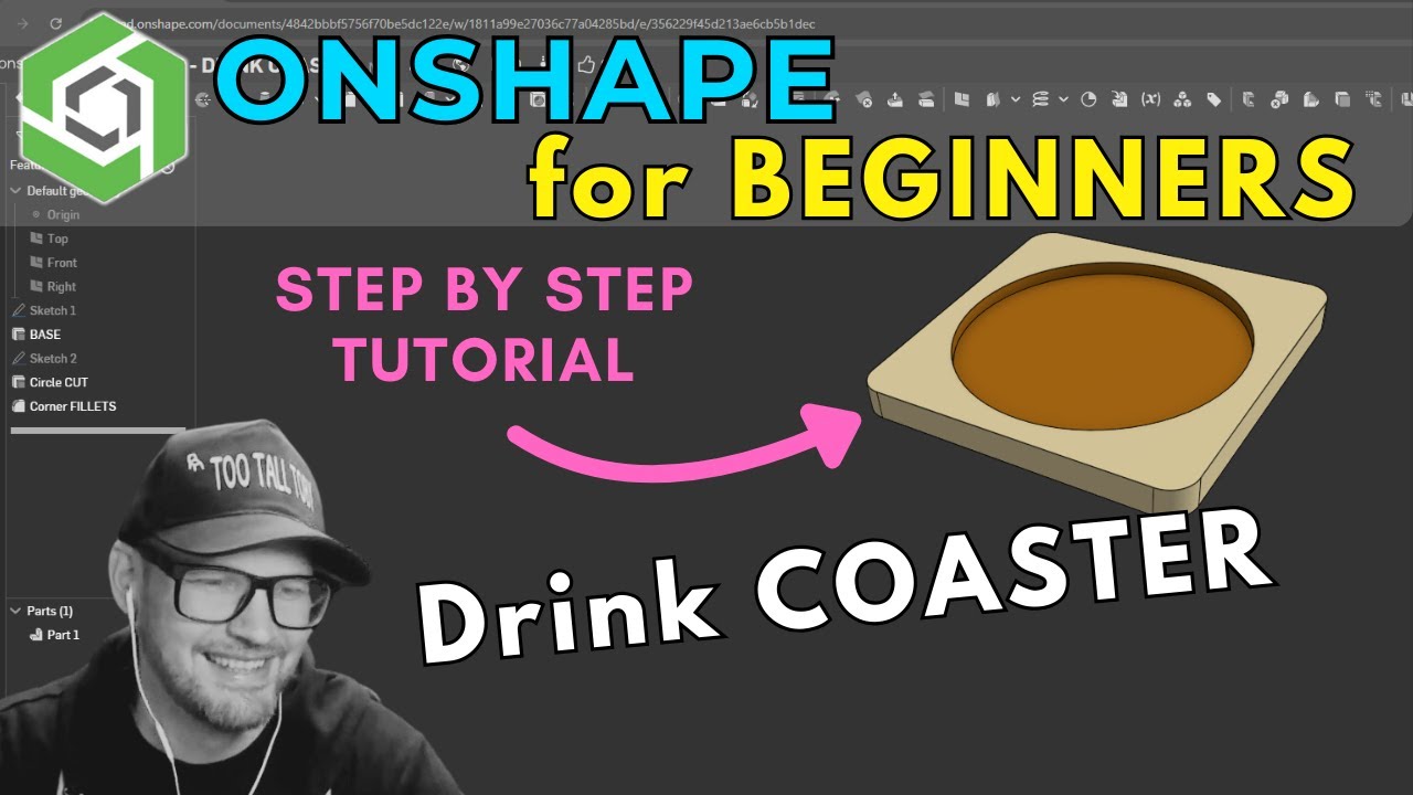 Best Free Onshape Training / Step by Step Tutorial for Beginners! -25 ...