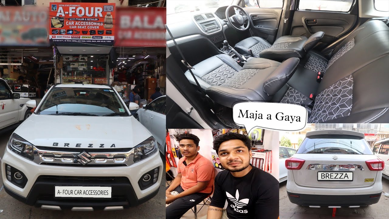 NEW BREZZA MODIFIED 2022 | BREZZA ACCESSORIES | BREZZA MODIFIED | 2022 ...