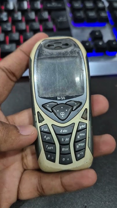 Siemens M55 😍😍 Very rare phone!! #siemens - YouTube