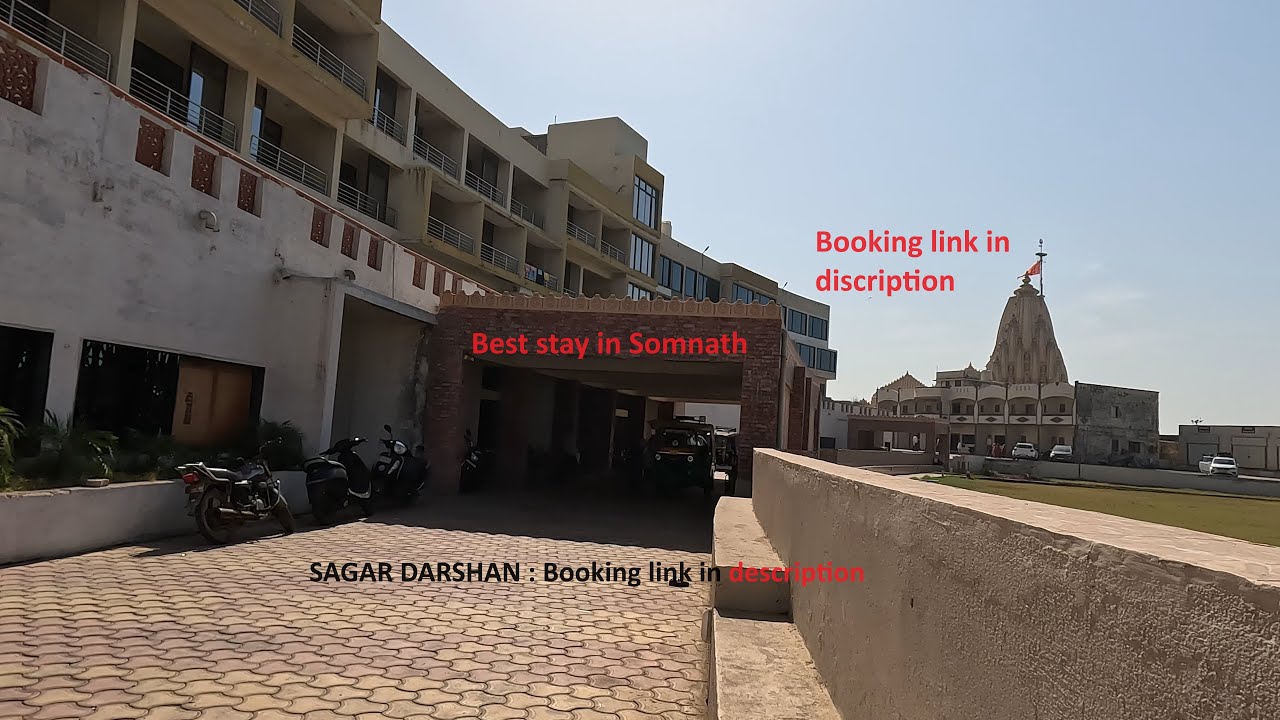 Somnath Trust Sagar Darshan Guest House: Complete tour - YouTube
