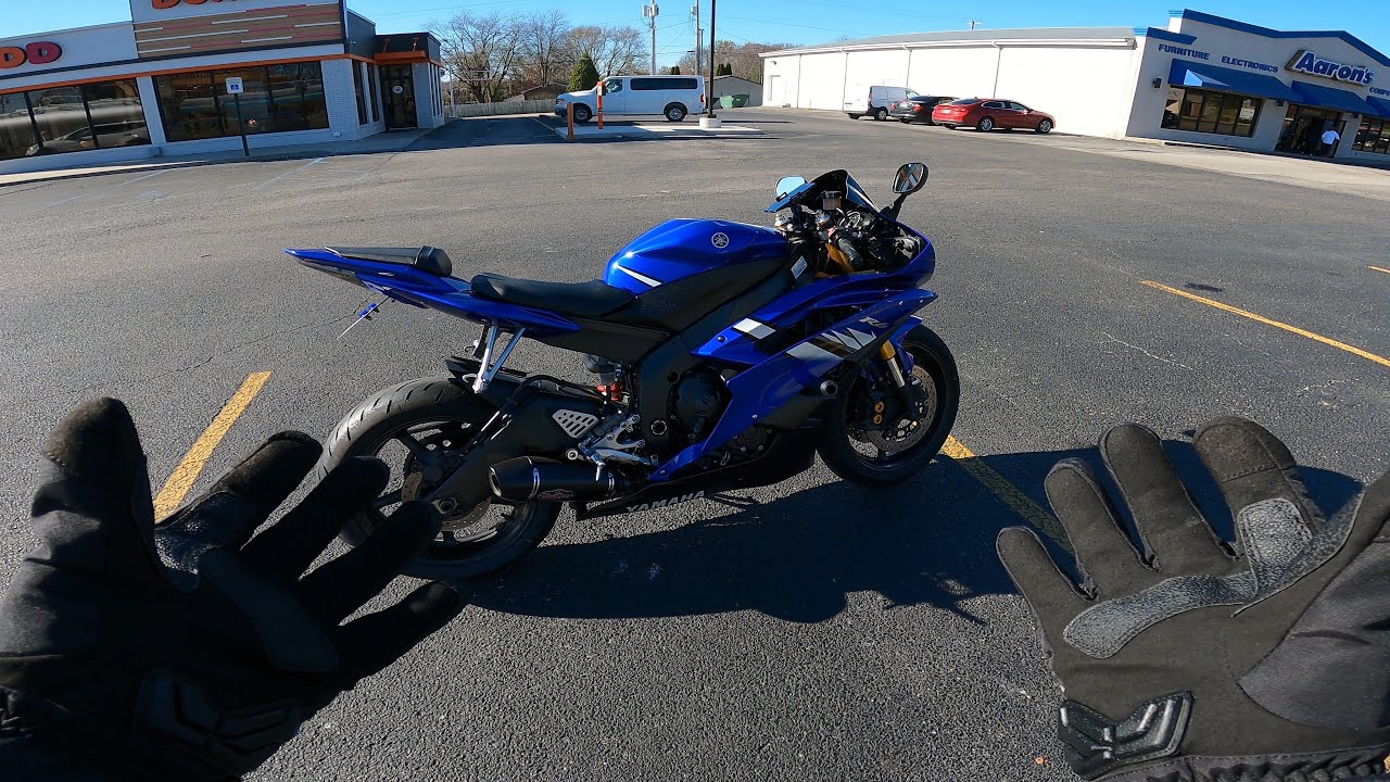 Riding In 35 Degrees | Yamaha R6 - YouTube