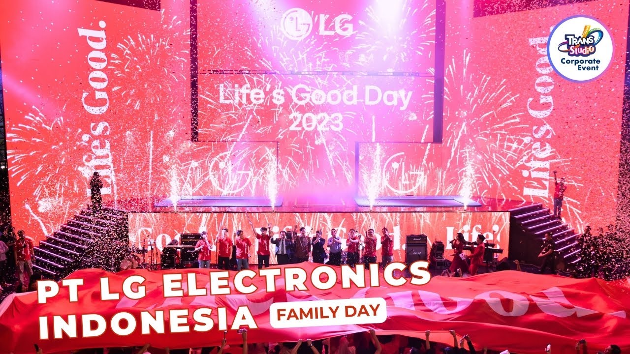 Life's Good Day 2023 PT LG Electronics Indonesia di Trans Studio ...