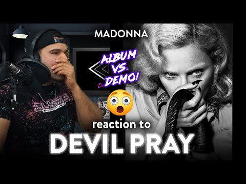 Madonna Reaction Devil Pray (ALBUM vs. DEMO) WOW!!! | Dereck Reacts