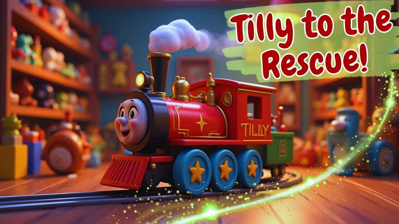 Tilly the Toy Train’s Big Adventure | Bedtime Story with Soothing ...