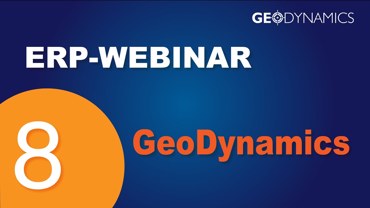 GeoDynamics ERP-Week Sessie 8: Koppelingen met GeoDynamics - YouTube
