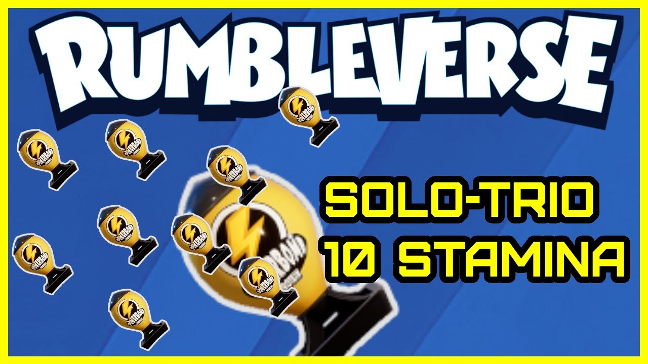 Solo-trio 10 stamina pods challenge | Rumbleverse Season 2 - YouTube
