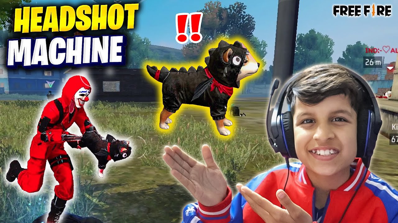 New M1014 😂 Dog in Hand Skin Gameplay │ FreeFire Max - YouTube