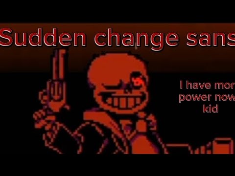 BULLET HELL-Sudden change sans (animation) - YouTube