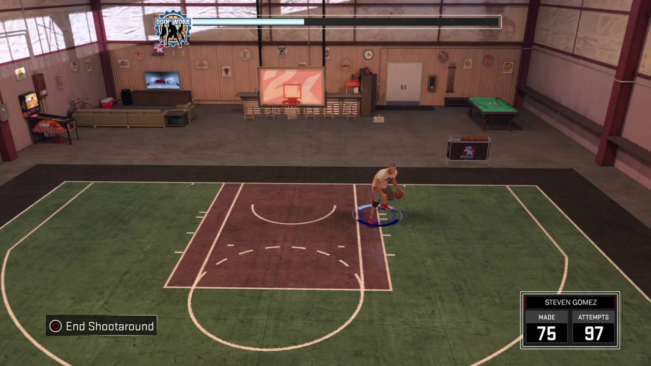 NBA 2K17...Sky Hook - YouTube