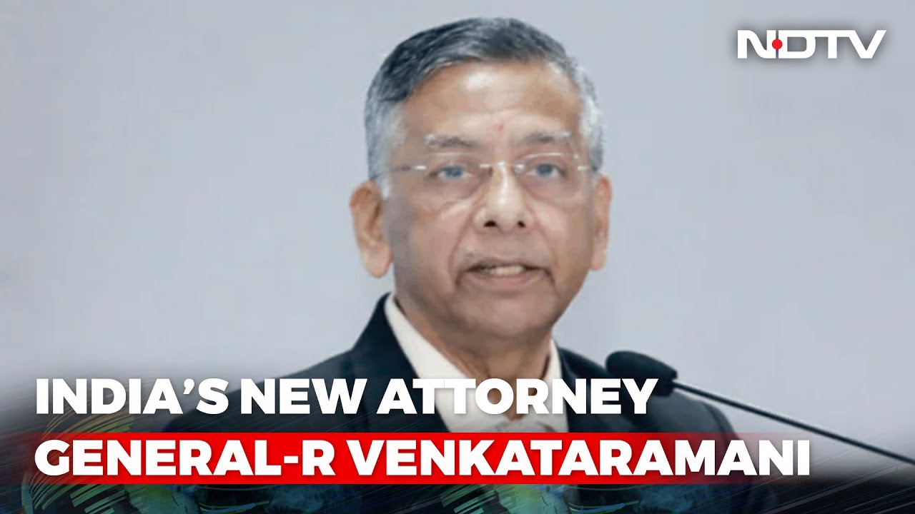 New Attorney General Of India Is Senior Advocate R Venkataramani YouTube New Attorney General Of India Is Senior Advocate R Venkataramani YouTube