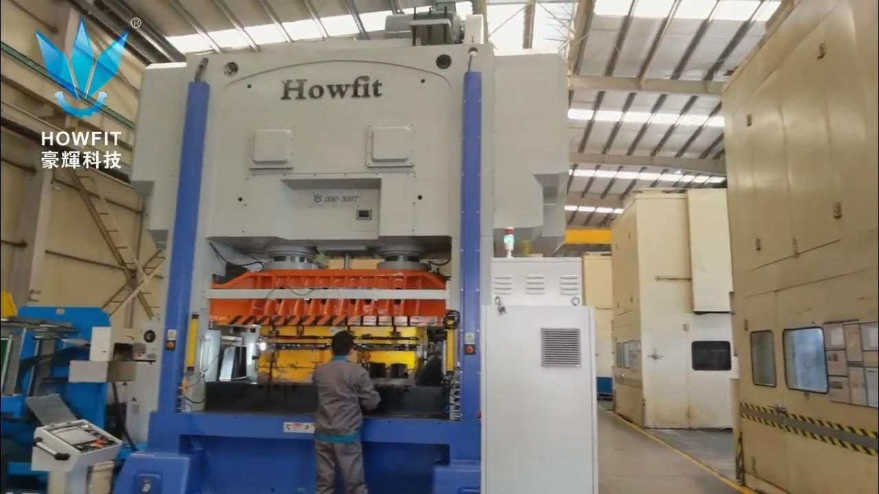 HOWFIT DDH-400T high-speed punch press makes industrial upgrading no longer difficult - YouTube