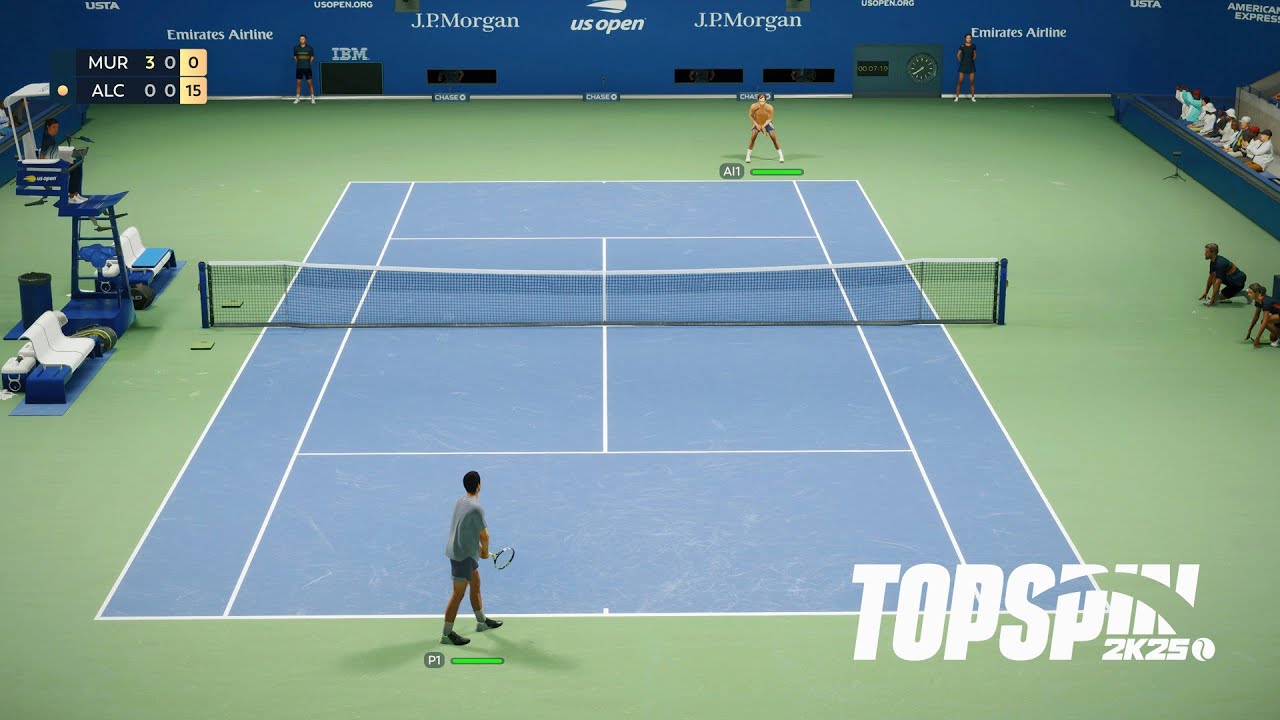 Top Spin 2K25 - *VERY COMPETTIVE SET* - Andy Murray Vs Carlos Alcaraz ...