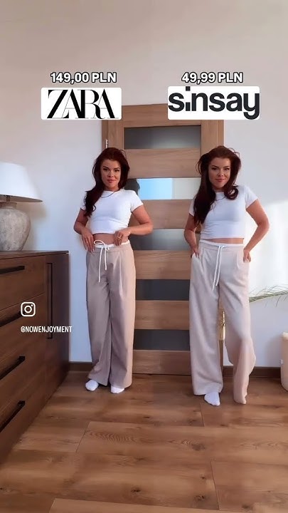 ZARA czy SINSAY? 🧐 - YouTube