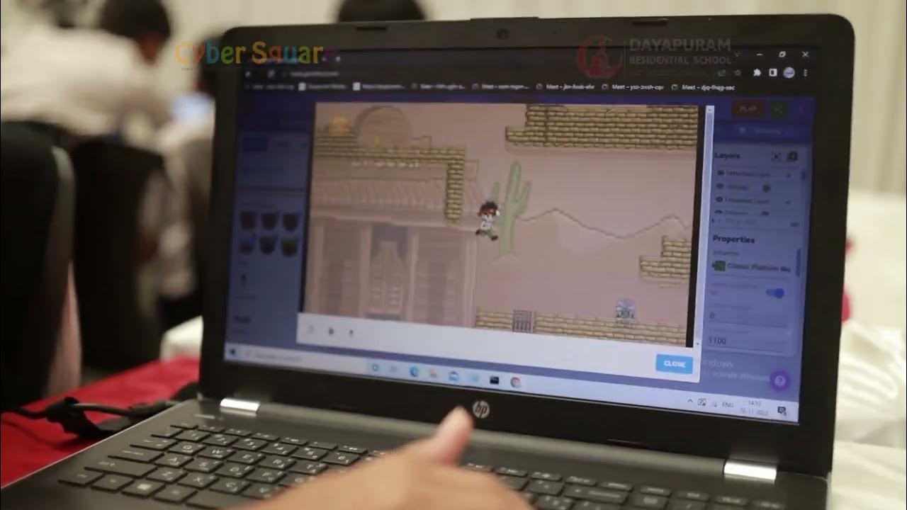 Game Development | Cyber Square Digital Fest 2022-23: Coding, AI, Robotics & IoT - YouTube