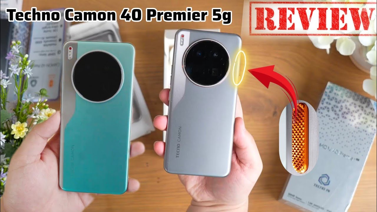 Techno Camon 40 Premier 5g Unboxing ⚡ and Review - YouTube