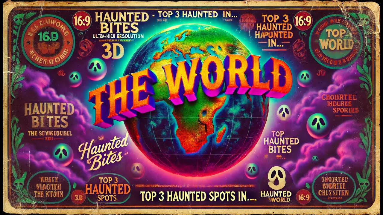 HAUNTED BITES - Top 3 Haunted Spots in the World! - YouTube