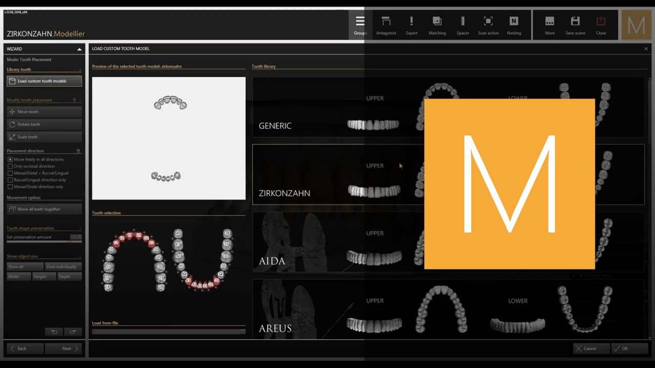 Heroes Collection virtual tooth library | Zirkonzahn.Software - YouTube