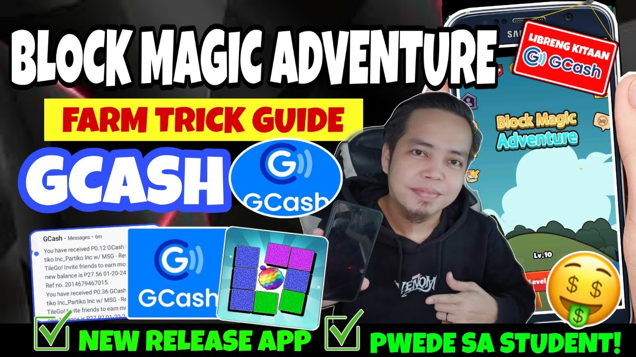 Block Magic Adventure - 100 Pesos Libreng Kitaan sa Gcash - Farm Trick ...