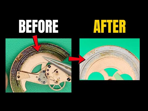 ULTRASONIC WATCH CLEANING | Watch Repair & Restoration | How To Clean ...