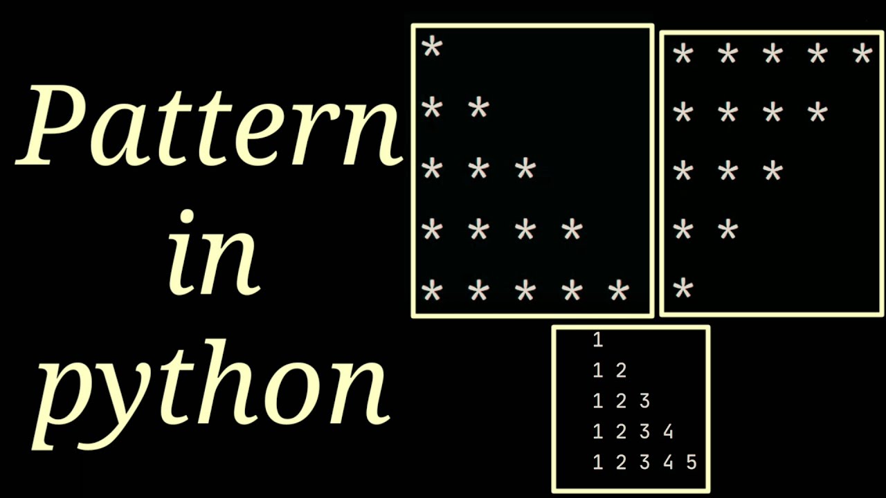Python Tutorial For Beginners Part 7 Pattern In Python Nested For python-tutorial-for-beginners-part-7-pattern-in-python-nested-for