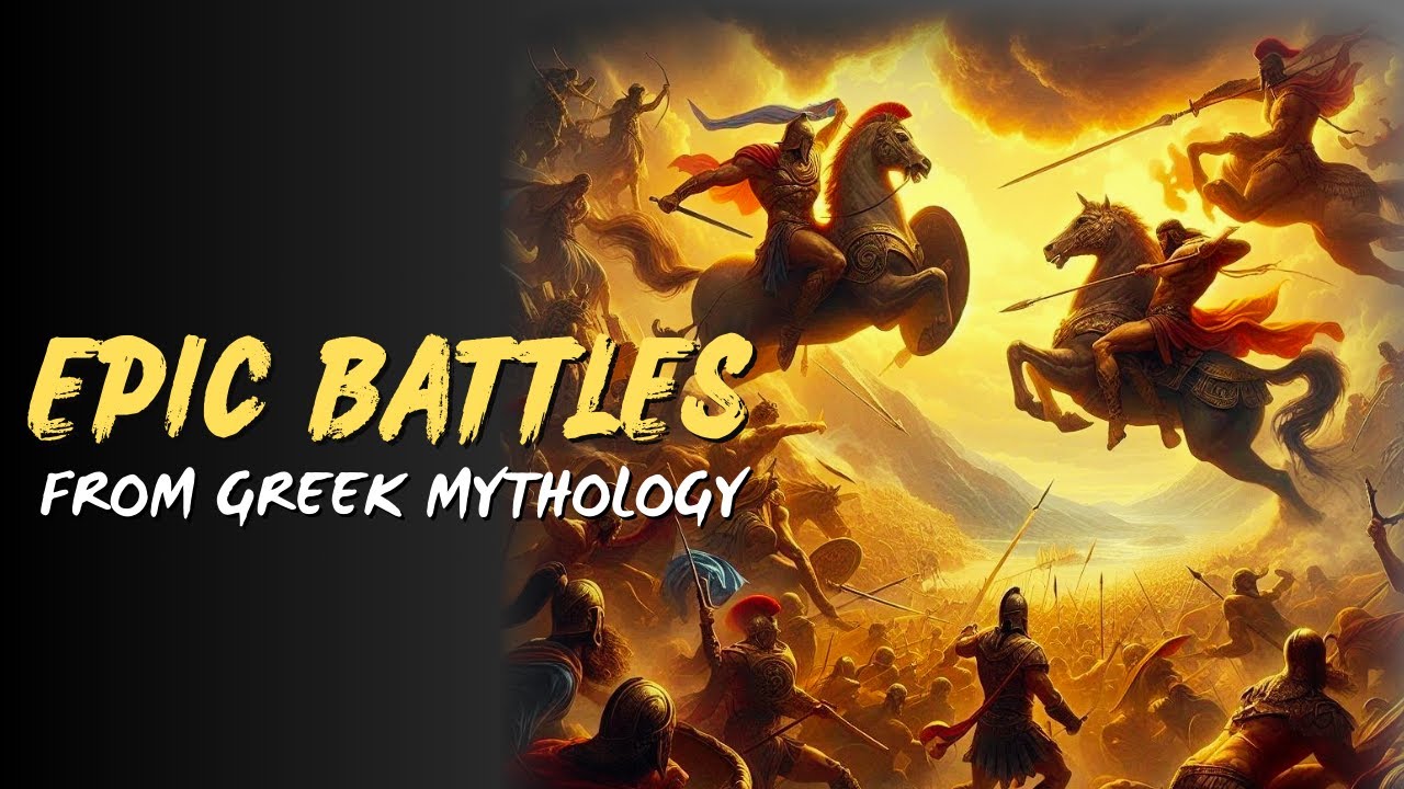 Top 5 Epic Battles in Greek Mythology - YouTube