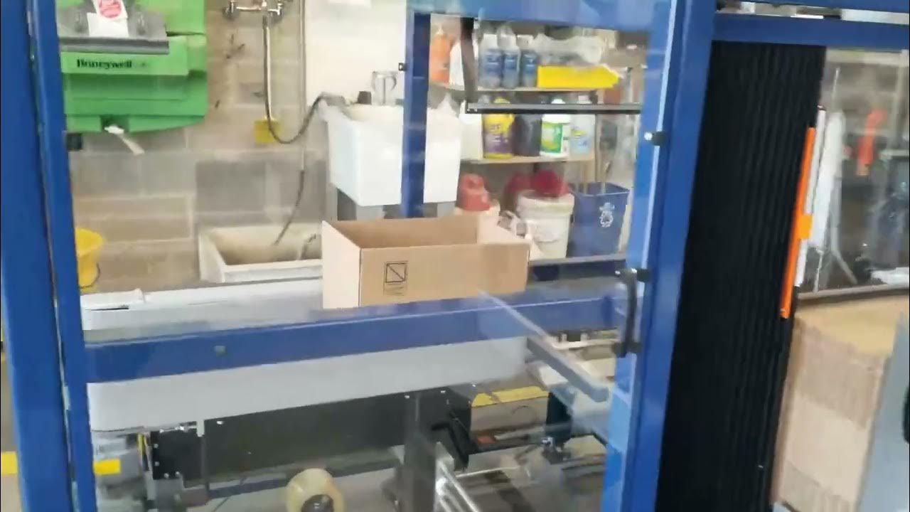 Lantech C-2000-Tape Case Erector, 3" Tape, 2021 - YouTube