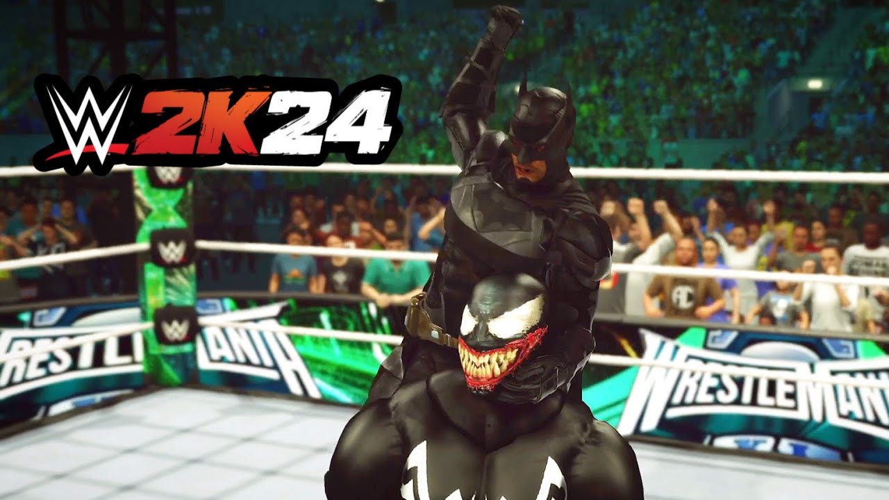 WWE 2K24 On PS5: Batman 3 Man Gauntlet Turmoil For The Universal ...