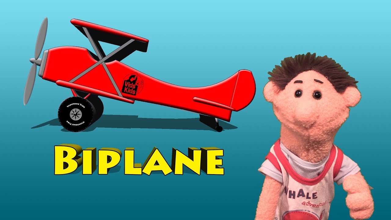 Learn To Spell Biplane - Timmy Fly's A Biplane With Stunts Video For ...