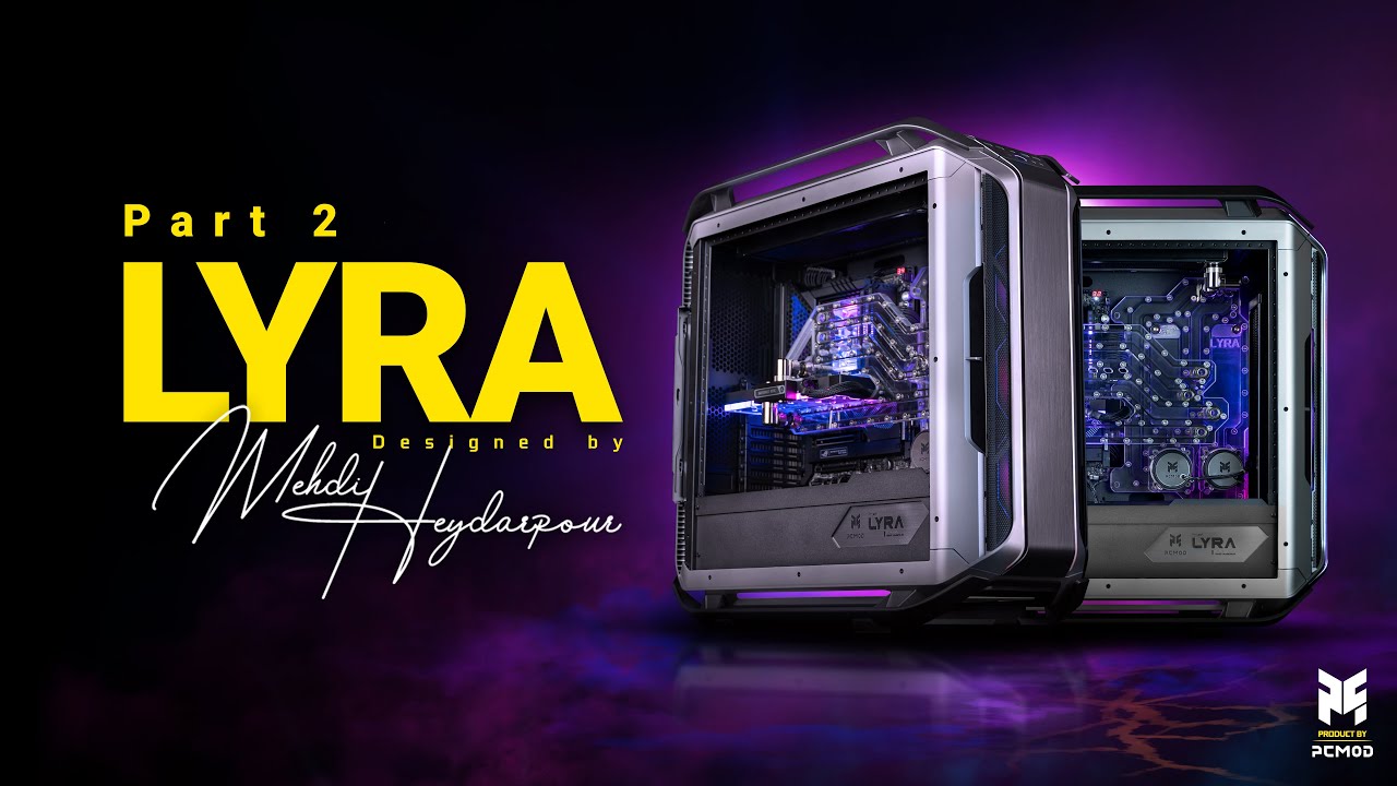 مراحل ساخت پروژه کیس مادینگ لایرا - قسمت دوم | Case Modding Lyra - YouTube