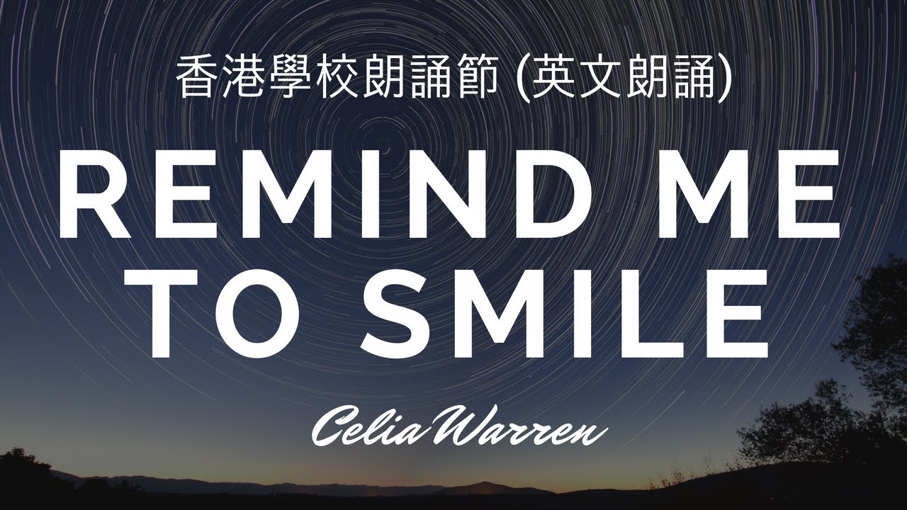 DEMO Remind Me To Smile by Celia Warren - YouTube