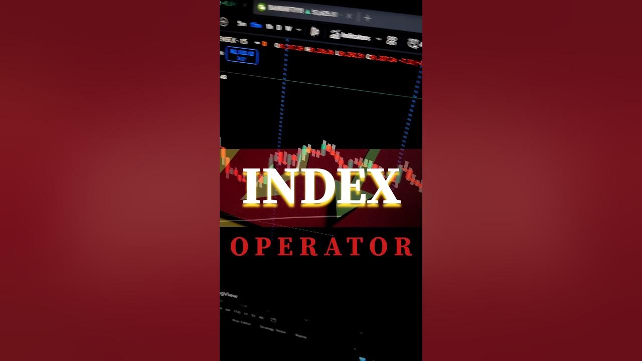 Index Operator in manipulation market #trading - YouTube