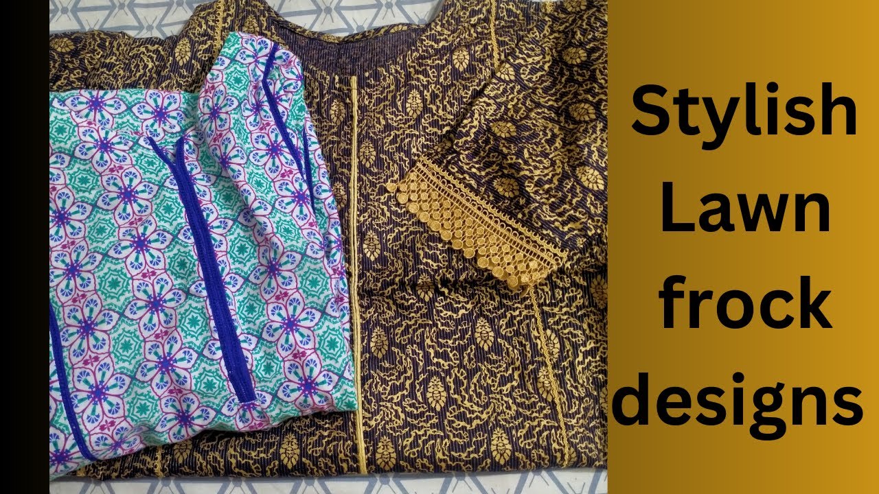 Simple Frock Design Ideas | lawn Frock Desing Ideas | frak desin - YouTube