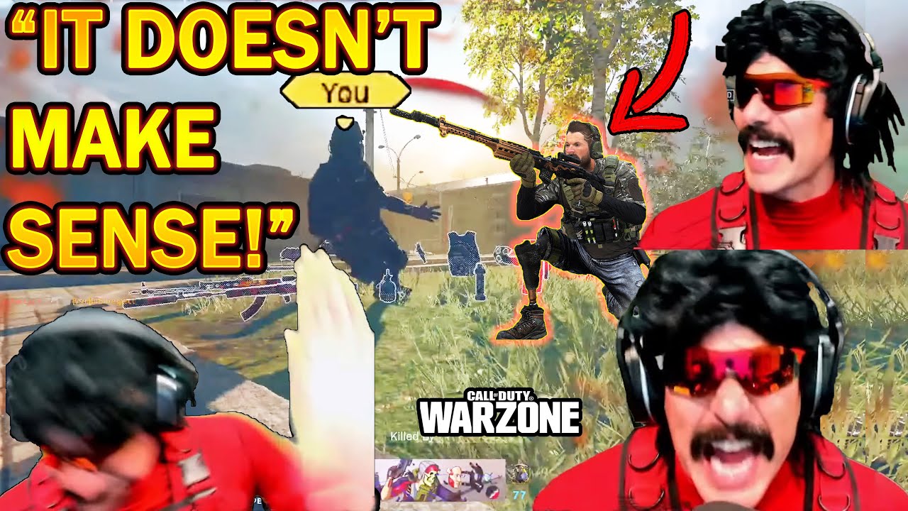 DrDisrespect SLAMS DESK in RAGE at Warzone Devs for NOT Fixing Solos ...