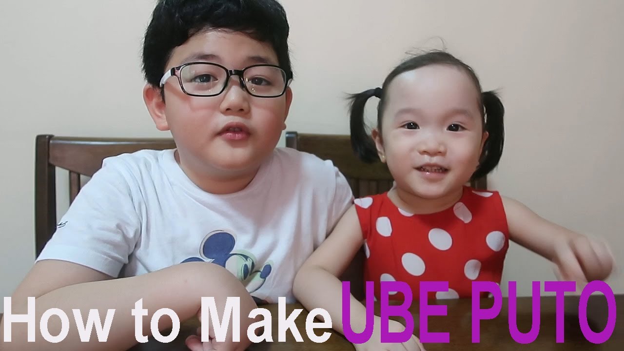 Easy Ube Cheese Puto | How to | Yuri-chan | Liam | Pinoy Snack - YouTube