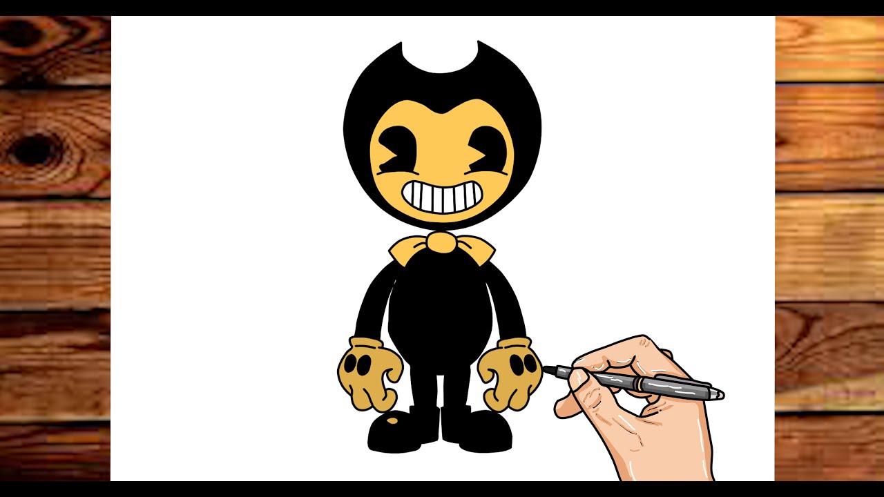 How to Draw Bendy - Bendy and the Ink Machine - YouTube