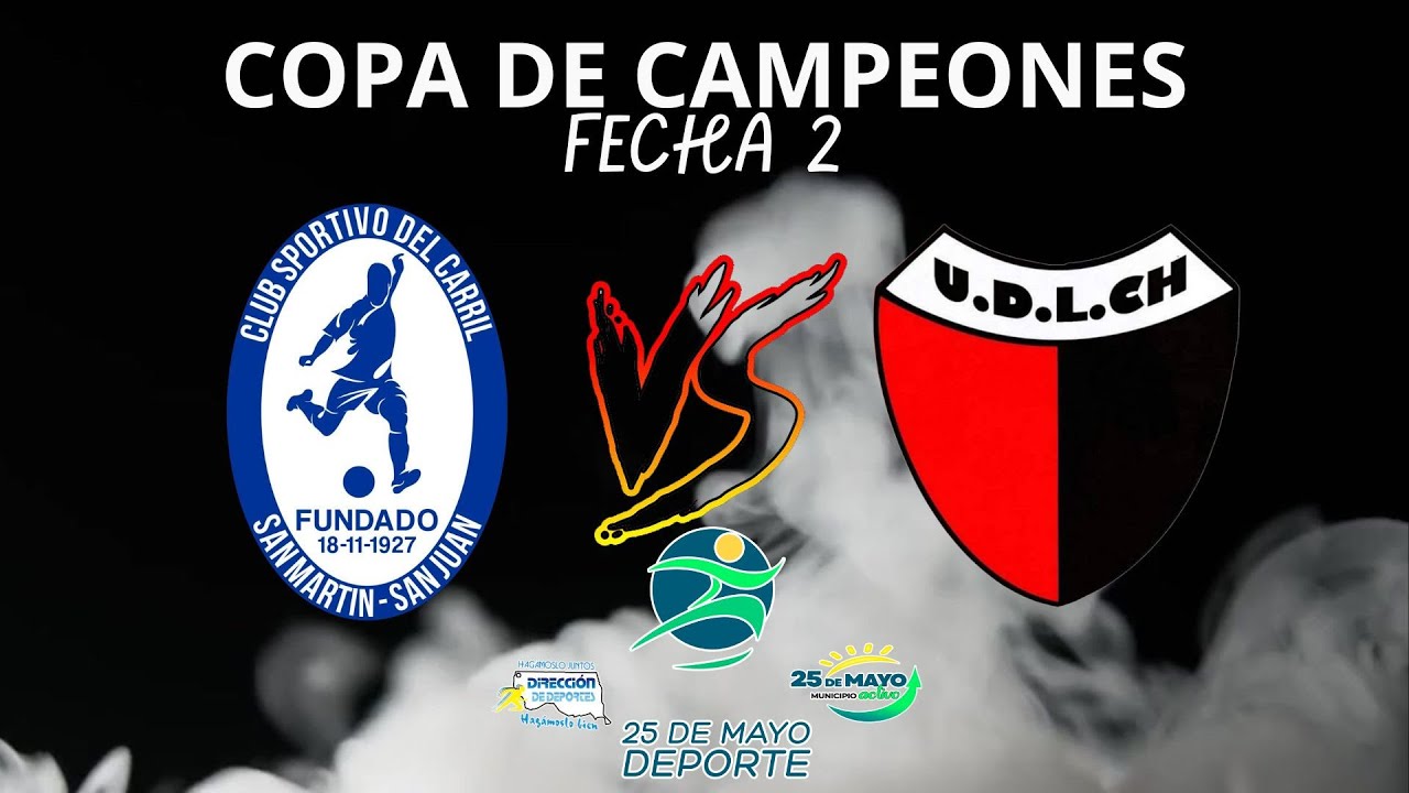 CLUB SP. DEL CARRIL VS U.D. LA CHIMBERA / COPA DE CAMPEONES / FECHA 2 ...